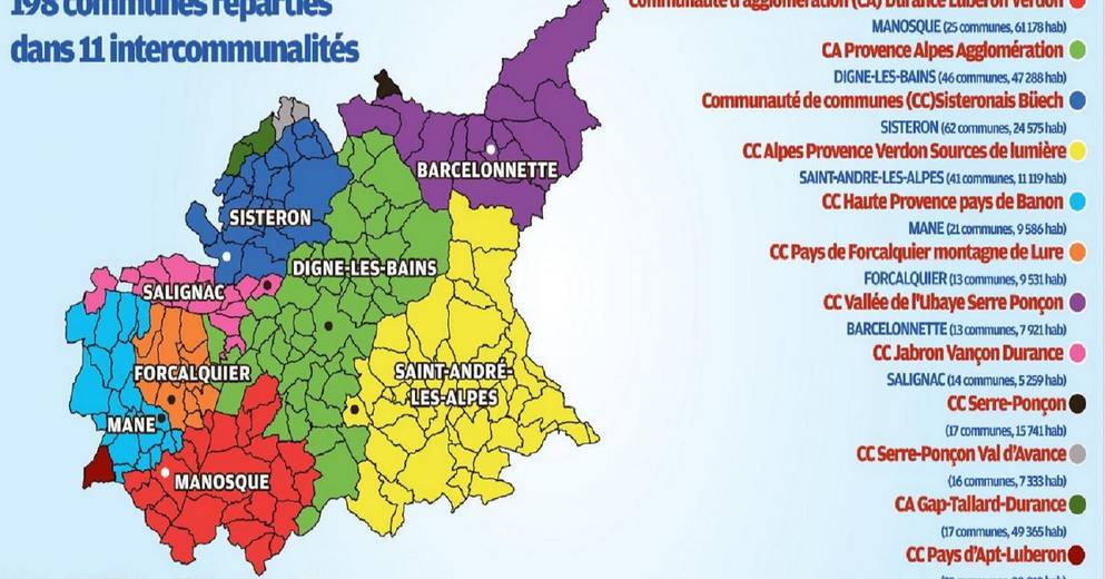 En direct | Alpes-de-Haute-Provence : l'intercommunalité, le choix d'un ...