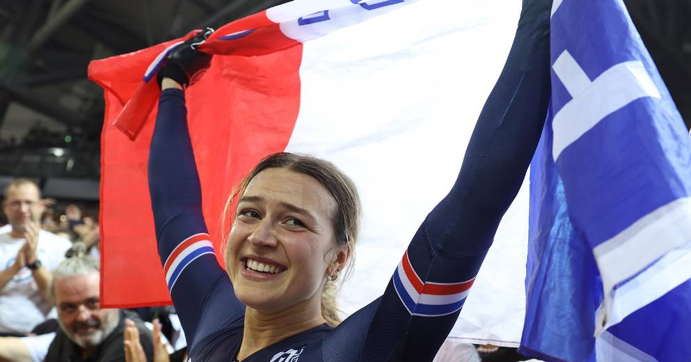 En direct | Cyclisme sur piste : la Provençale Mathilde Gros remporte ...